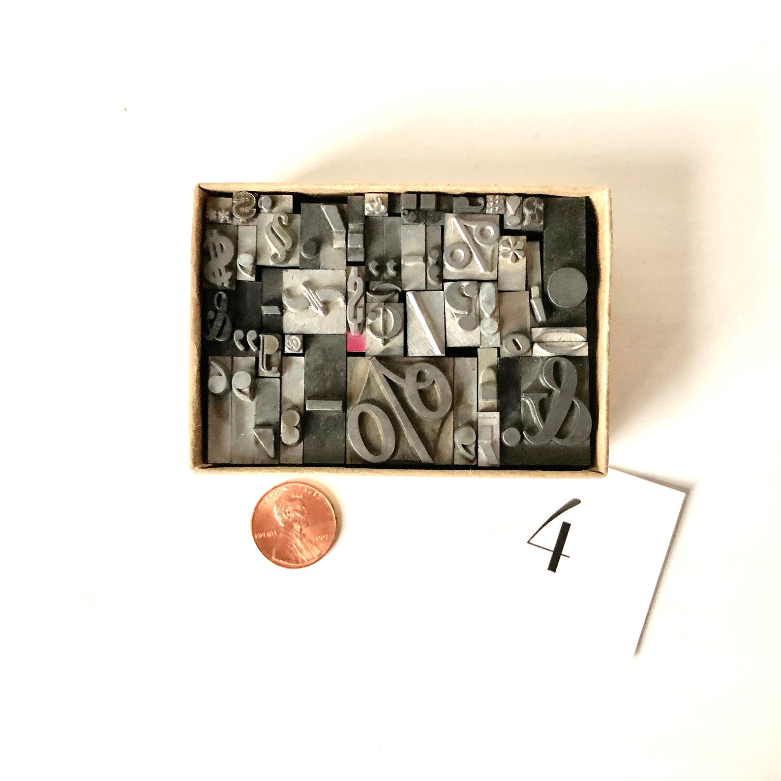 Large Box of Vintage Letterpress Punctuation - Etsy