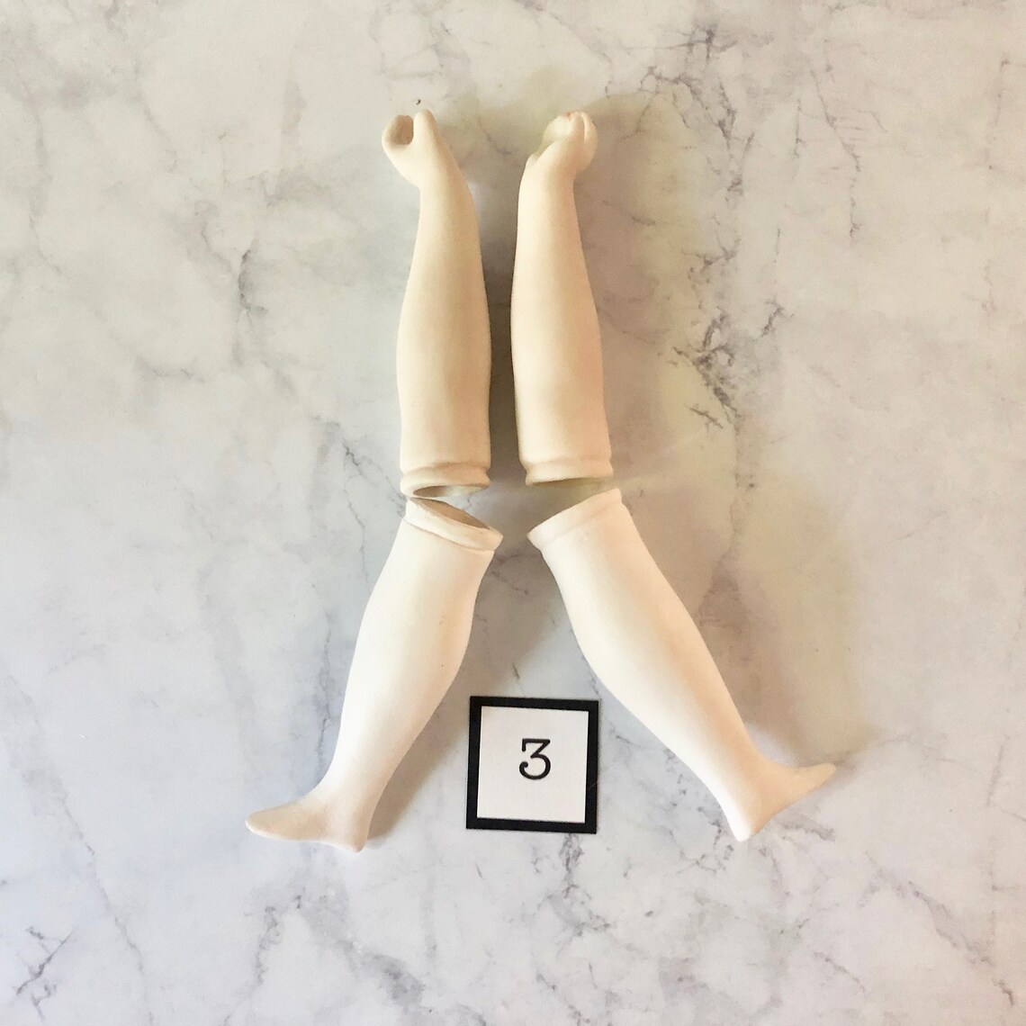 Vintage Porcelain Doll Arms And Legs Sets Etsy