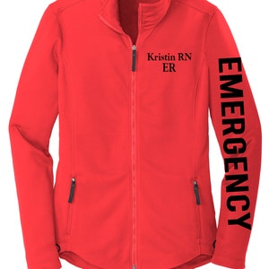Emergency Nurse Jacket ER Nursing Women's Nurses ER Heart - Etsy