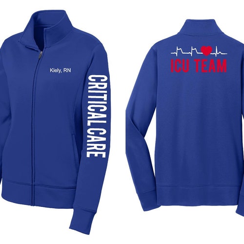 Male Nurse Jacket ICU Intensive Care Nursing Custom - Etsy