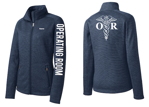 OR Operating Room Nursing Jacket Custom Personalized | Etsy