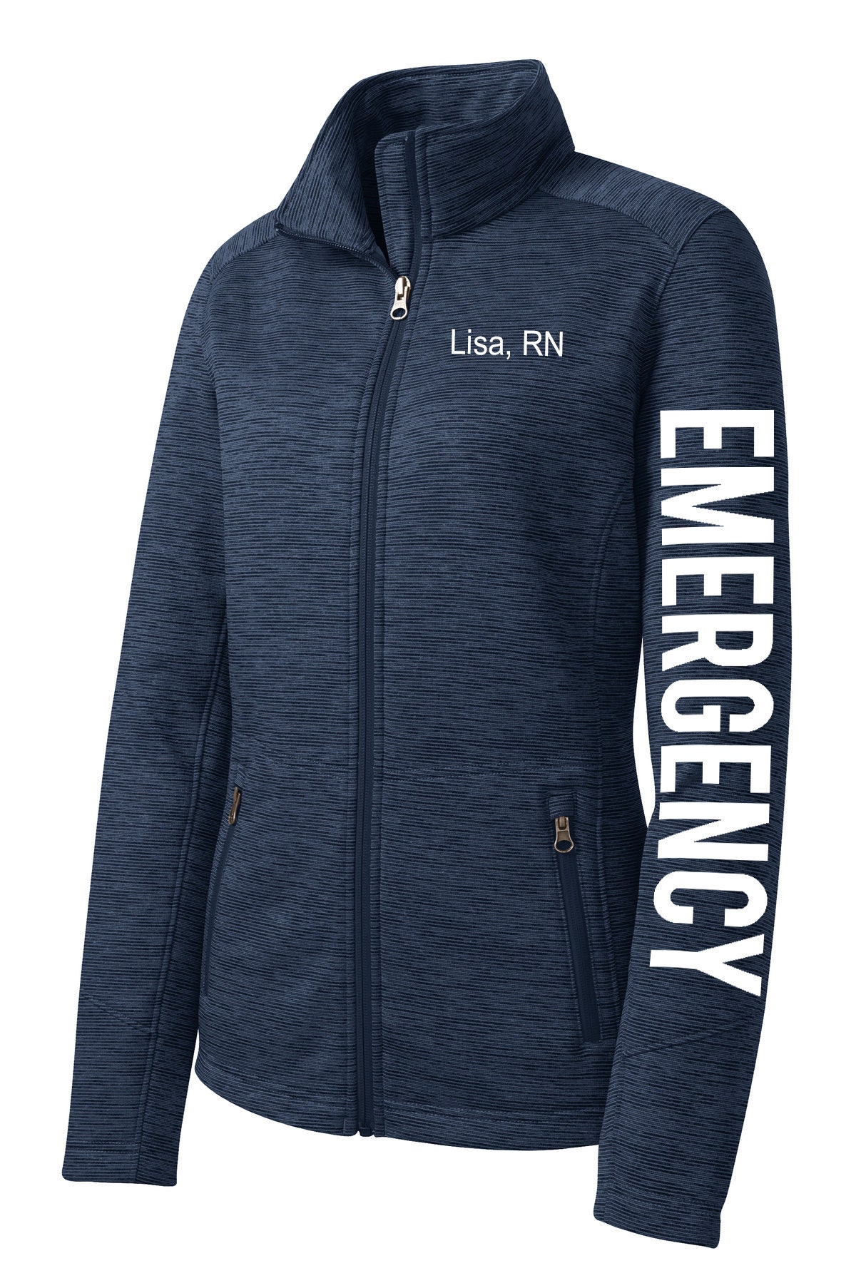 Emergency Nurse Jacket ER Department Nursing Embroidered | Etsy