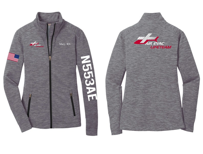 Custom Air Evac Jackets Nurse Nursing Flight Emergency Customize With ...
