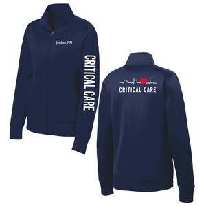 Personalized Cath Lab Jacket: Embroidered Nursing Uniform for ...