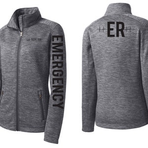 Emergency Nurse Jacket ER Nurse Emergency Department Nursing ...