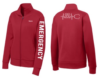 ER Tech Embroidered Jacket Emergency Jackets Nurse Nursing Er | Etsy