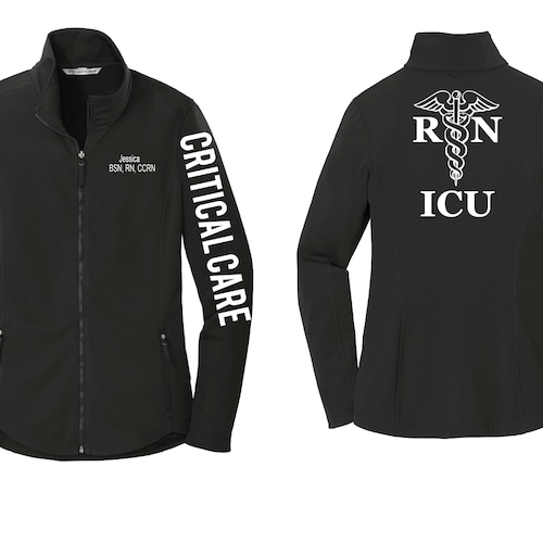 Male Nurse Jacket ICU Intensive Care Nursing Custom - Etsy