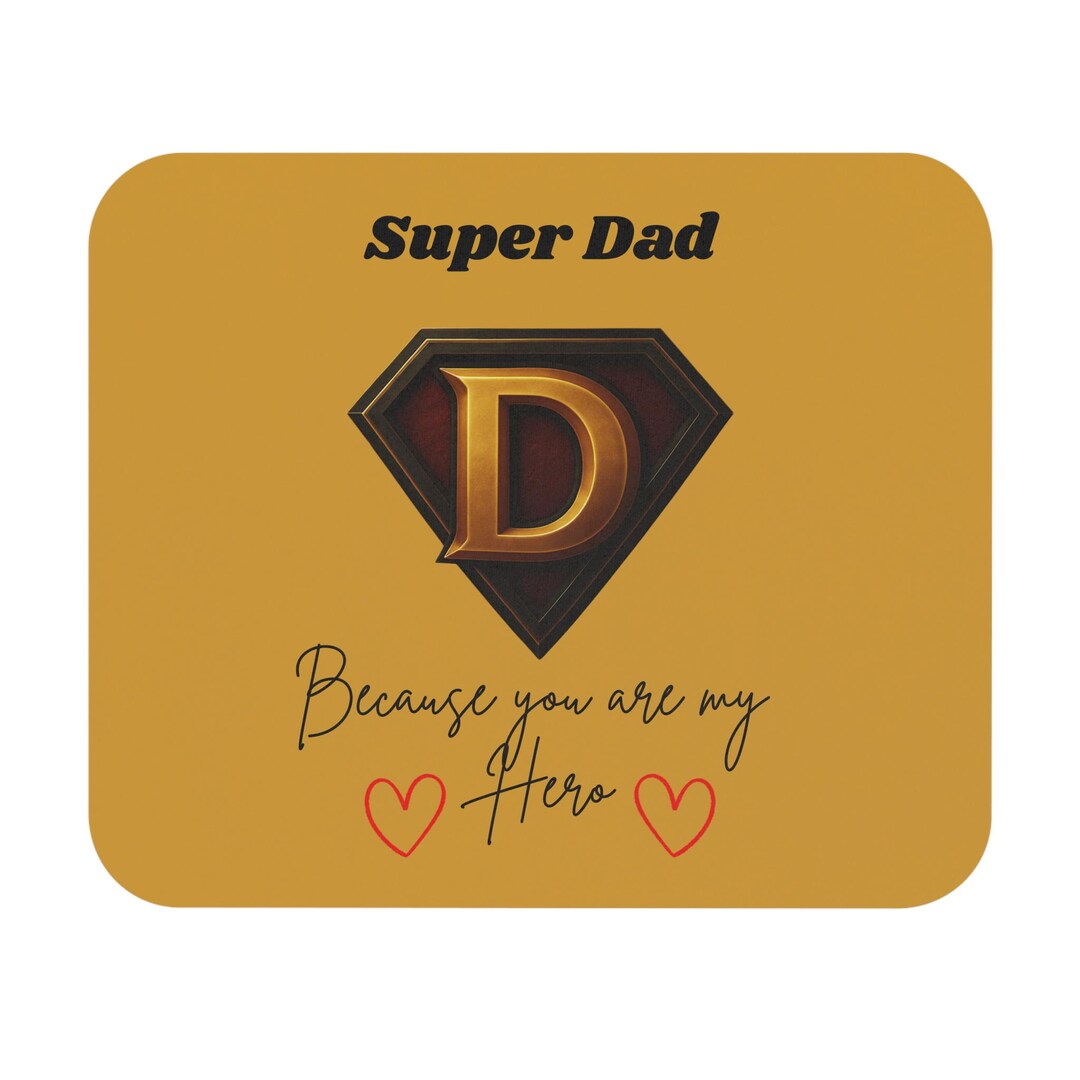 Super Dad Mouse Pad | Father's Day Desk Accessory - Etsy UK