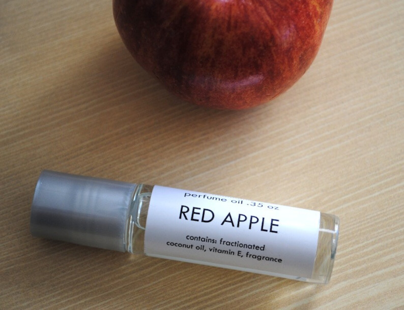 Red Apple Perfume Oil Roll On Perfume Fruity Sweet Fragrance | Etsy