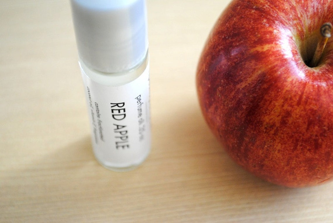 Red Apple Perfume Oil Roll on Perfume Crisp Sweet Fragrance - Etsy