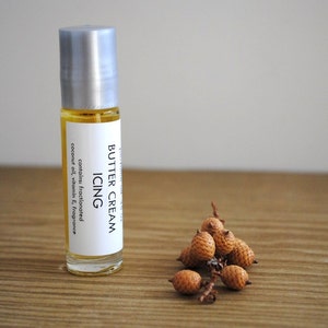 Butter Cream Icing Perfume Oil, Roll on Perfume Sweet Fragrance - Etsy