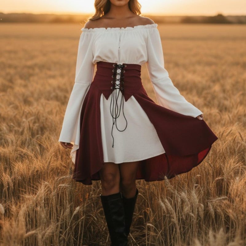 Ren Faire Flowy Top - Etsy