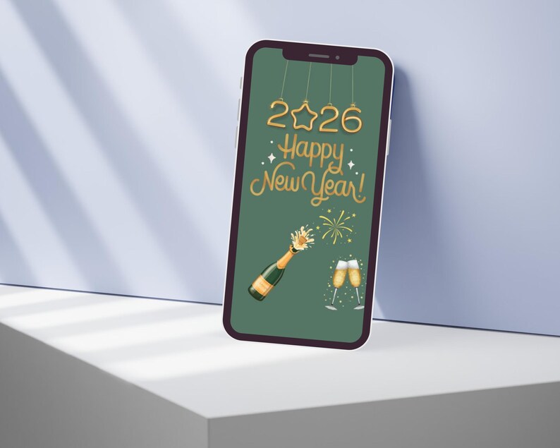 2026 New Year’s Eve Animated Ecards | Mobile Phone Video Greeting, Non ...
