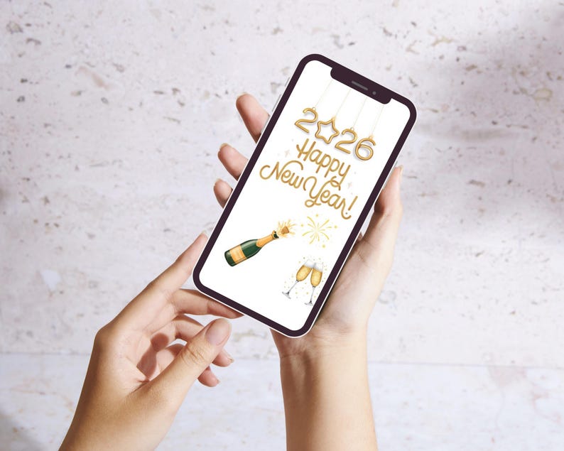 2026 New Year’s Eve Animated E-cards | Mobile Phone Video Greeting, Non ...