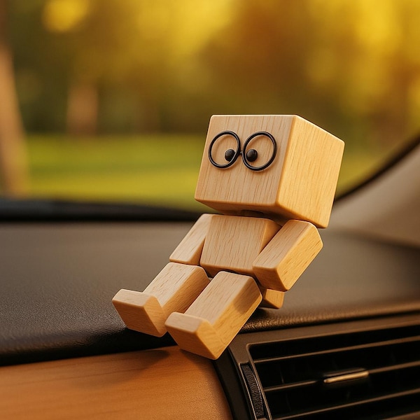 Shaking Wooden Man - Etsy