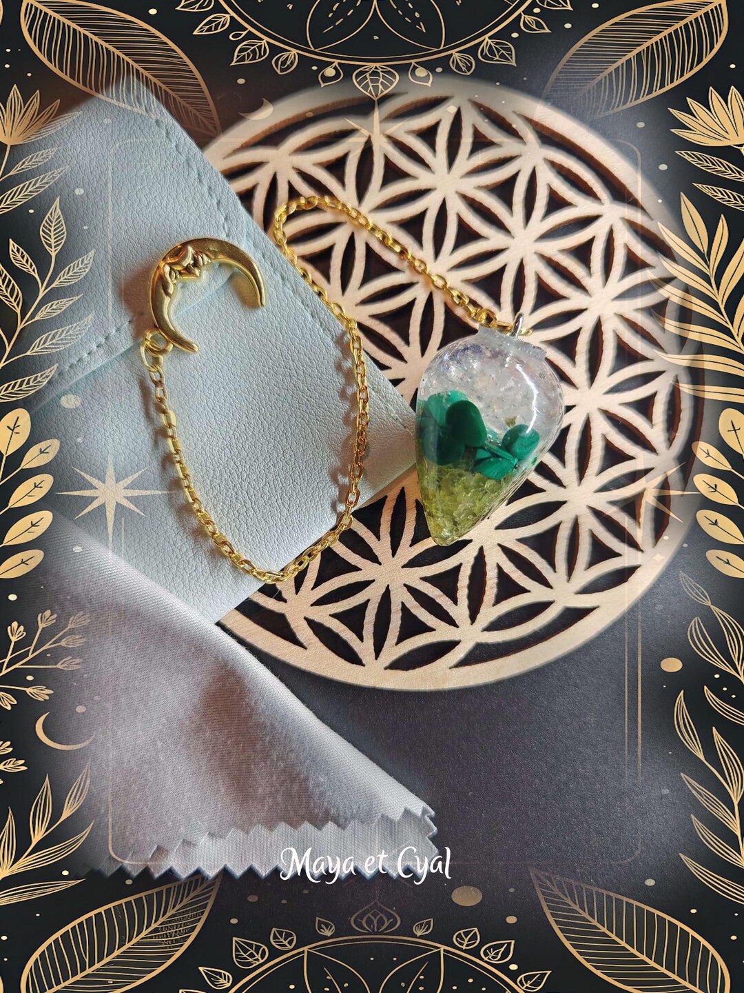Interior Renaissance, Pendulum, Talisman, Natural Stone, Handmade ...