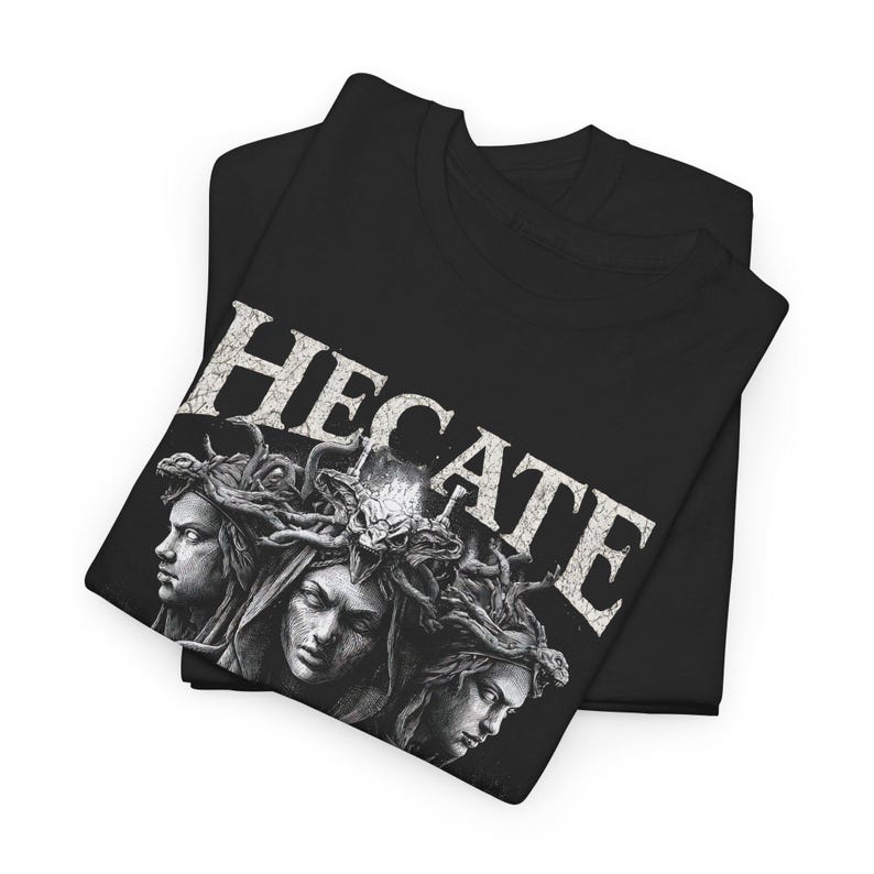 Hecate Shirt: Triple Goddess Witch T-shirt | Pagan Wiccan Unisex Tee ...