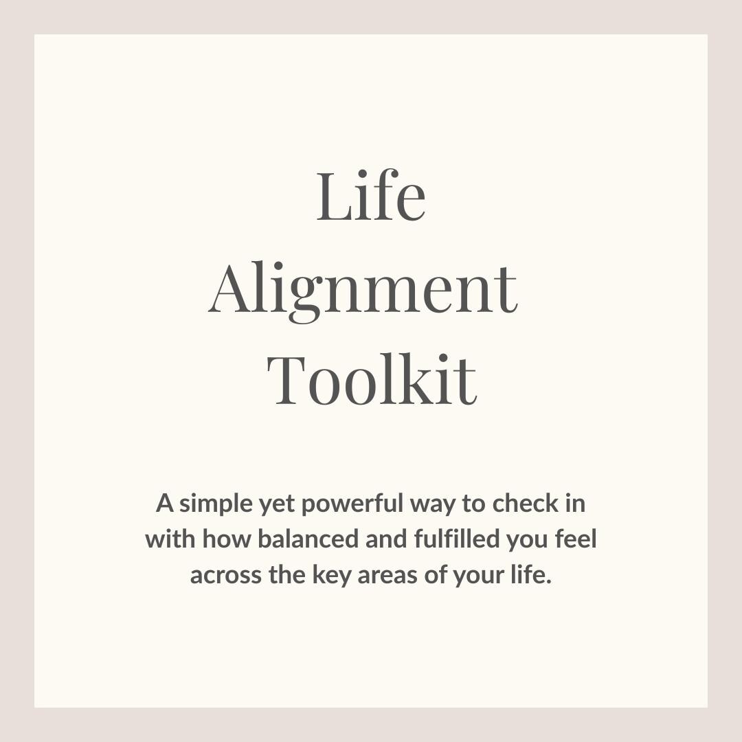 Life Alignment Toolkit | Wheel of Life Reflection Guide (PDF) - Etsy