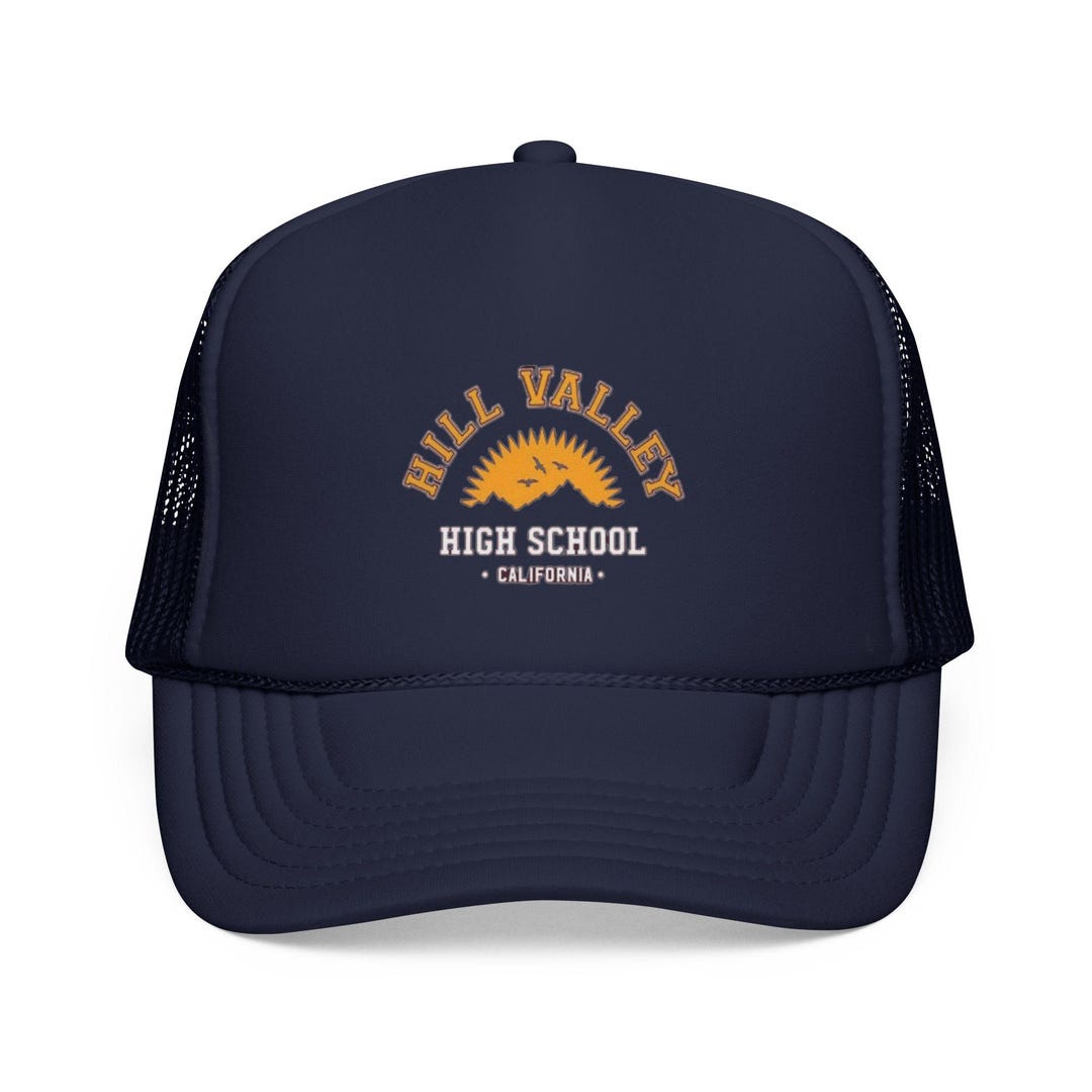 Back to the Future Inspired Truckers Hat - Etsy