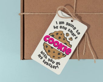 Smart Cookie Gift Tag Teacher Appreciation Back-to-school - Etsy