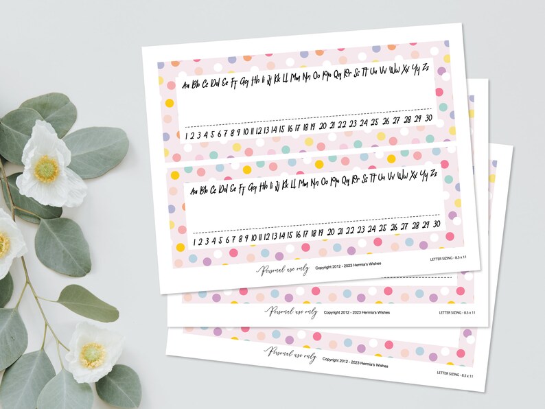 Editable Rainbow Classroom Labels Student Desk Plates Printable, Polka ...