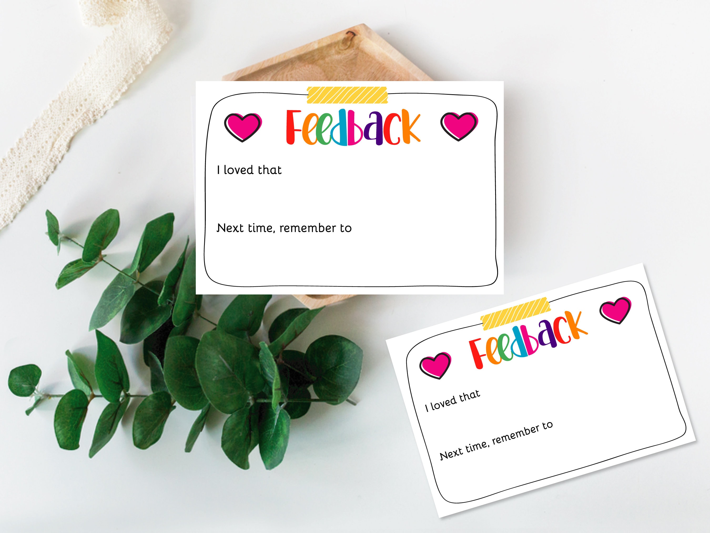 Teacher Feedback Slips for Students Work Printable, Classroom Resources ...