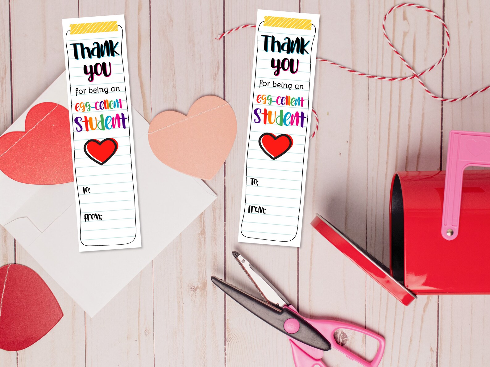 Student Printable Bookmark From Teacher, Eggcellent Student, Student ...