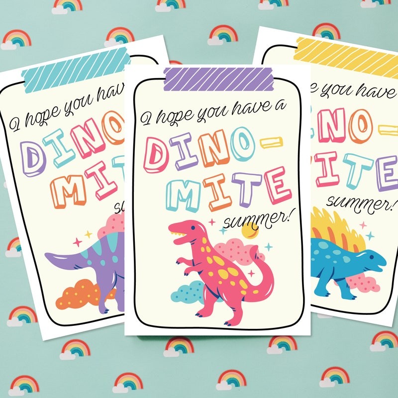 Dinosaur Labels - Etsy