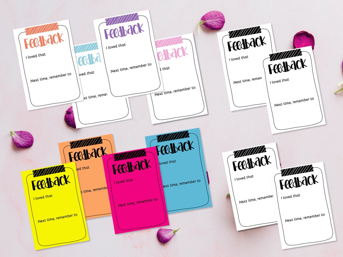 Teacher Feedback Slips for Students Work Printable, Classroom Resources ...