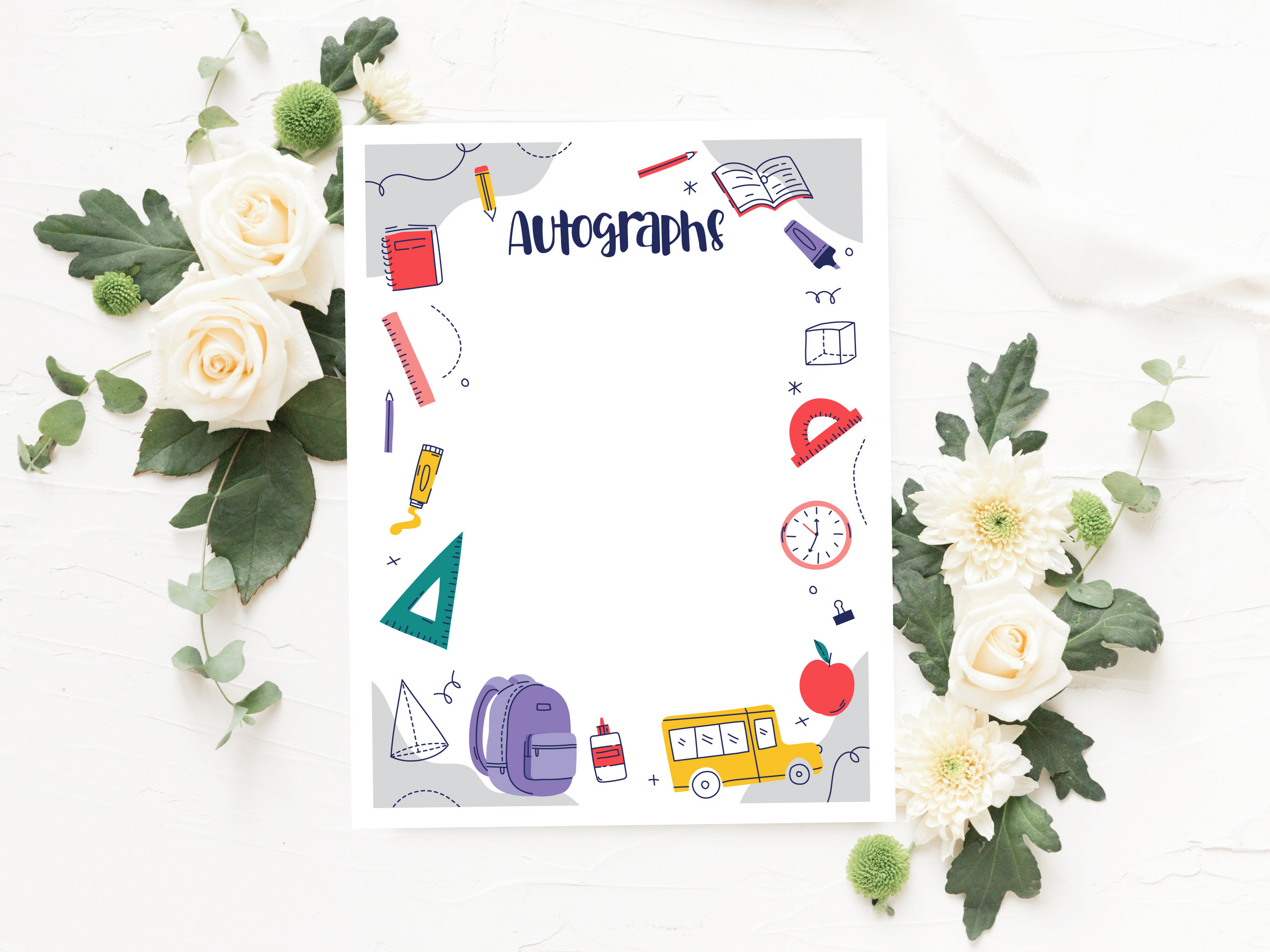 Classroom Autographs, Teacher Resources, End of the Year Teacher Hacks ...