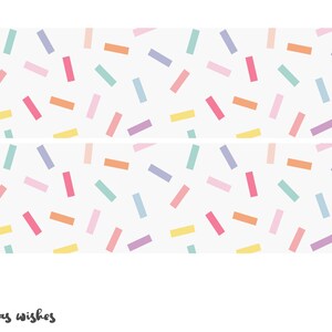 Rainbow Sprinkles Classroom Borders Printable, Easy Teacher Resources ...