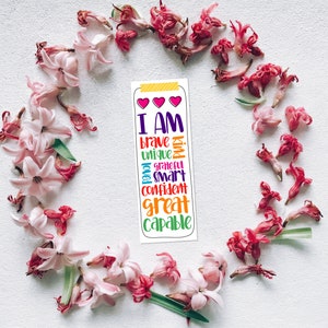 Classroom Affirmation Bookmarks, Printable Gift Student, Classroom ...