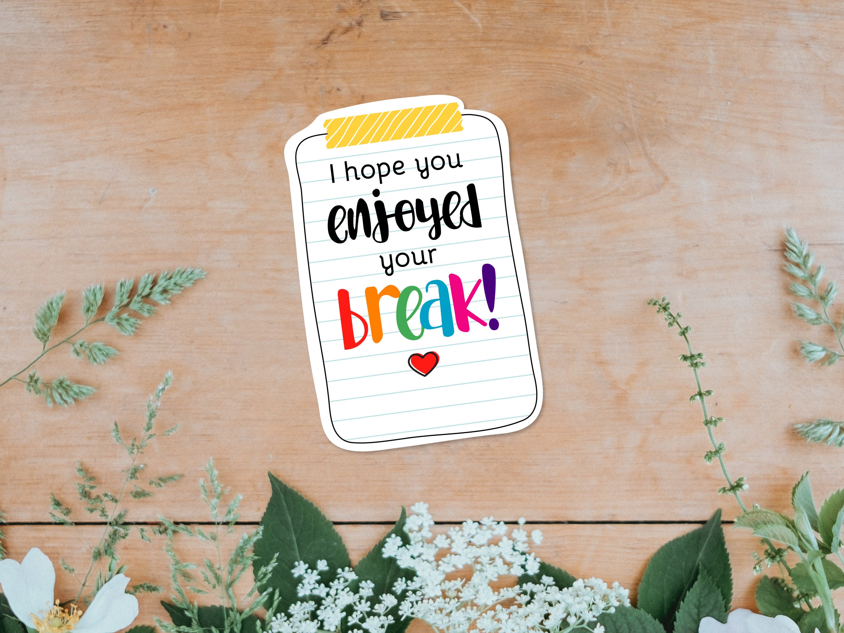 Teacher Appreciation Printable Tag, Kitkat Break Teacher Gift Ideas ...