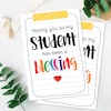 Student Appreciation Printable Tag, Graduation Gift, Awesome Student ...
