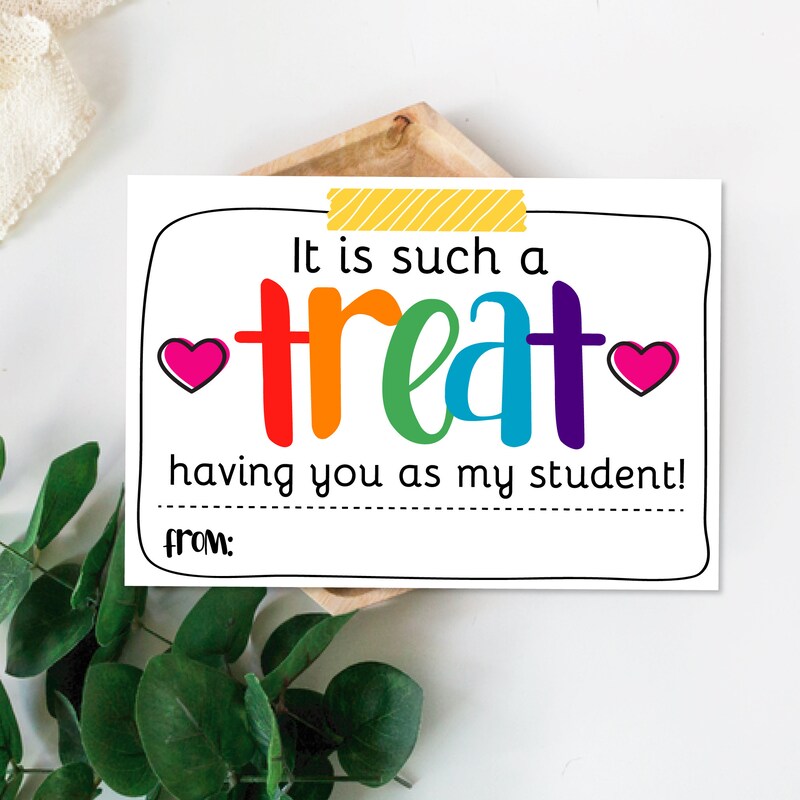 Teacher Valentine Card - Etsy