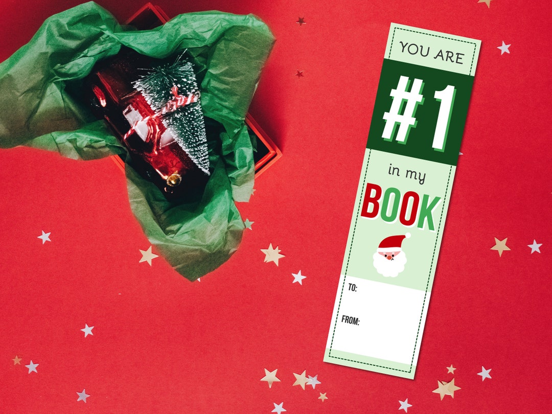 Printable Bookmarks, Christmas Gift for Students, Christmas Activity ...