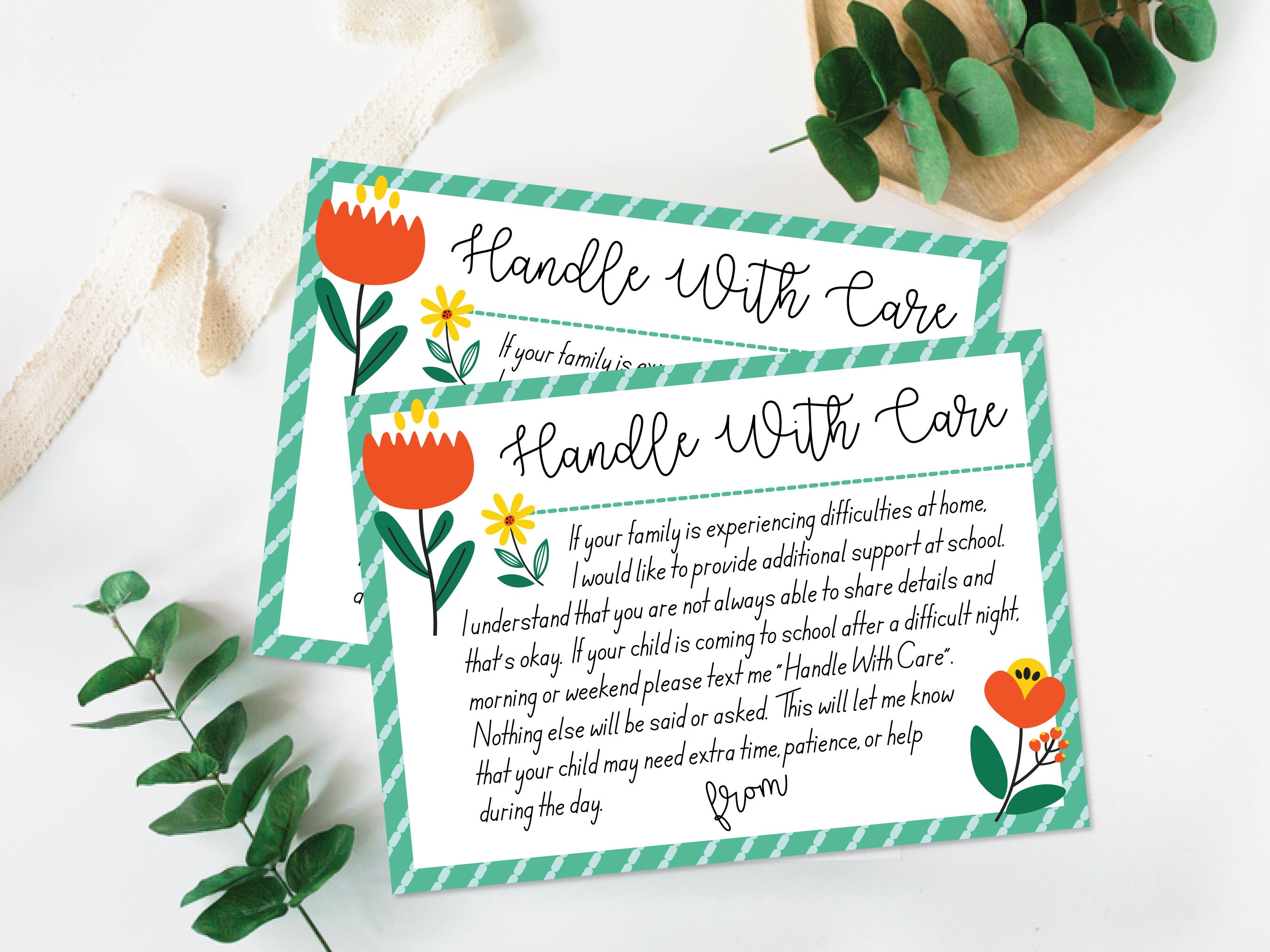 Parent Communication Handle With Care, Teacher Resource, Teacher Mail ...