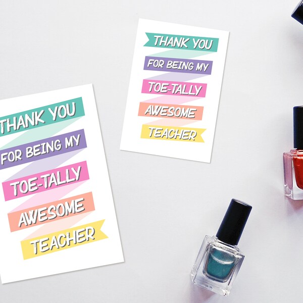 Teacher Appreciation Printable Tag, Graduation Gift, Egg-cellent ...