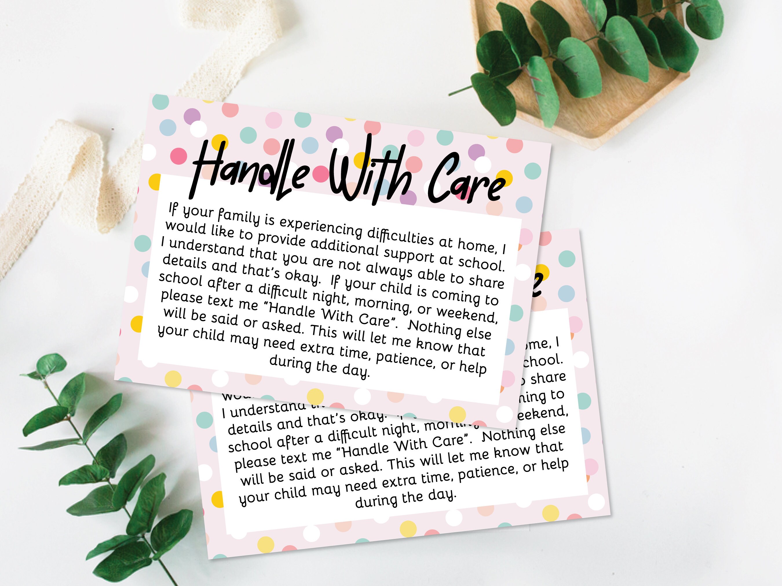 Handle With Care, Teacher Resource, Teacher Mail, Note From the Teacher ...