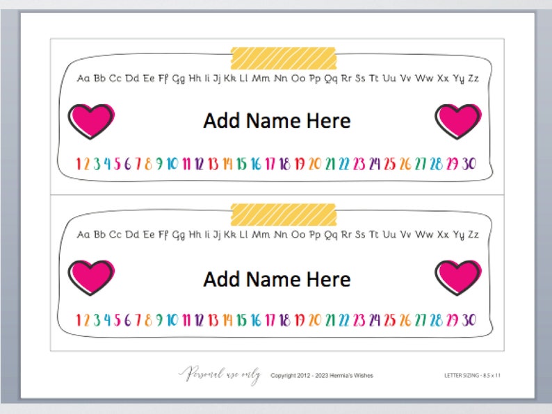 Editable Rainbow Classroom Labels Student Desk Plates Printable, Bright ...