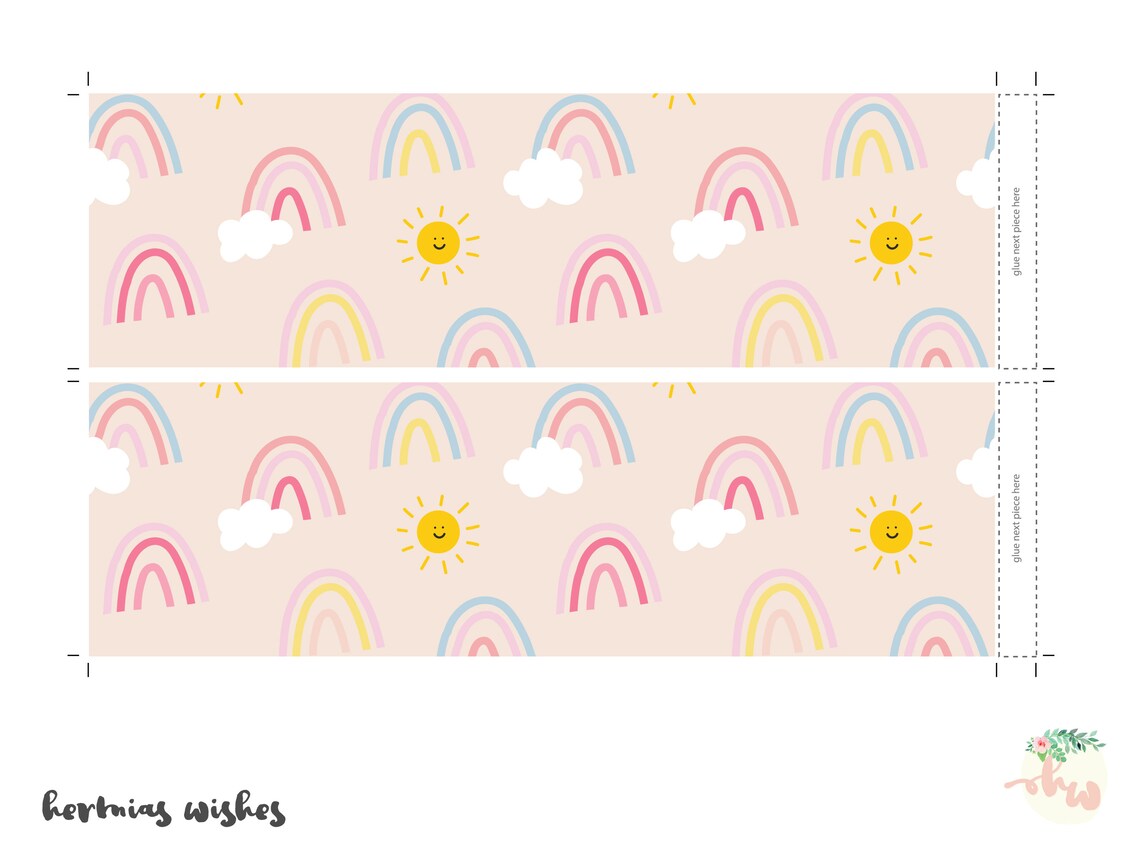 Boho Rainbow Classroom Borders Printable, Easy Teacher Resources to ...