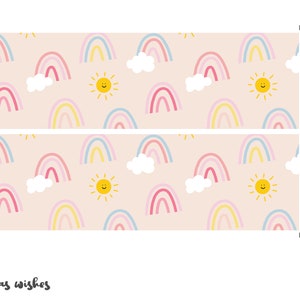 Boho Rainbow Classroom Borders Printable, Easy Teacher Resources to ...