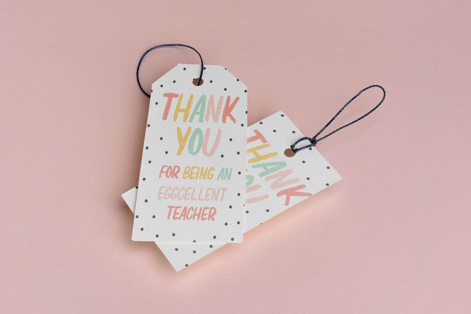 Thanks for Being an Eggcellent Teacher Easter Tags, From Student ...