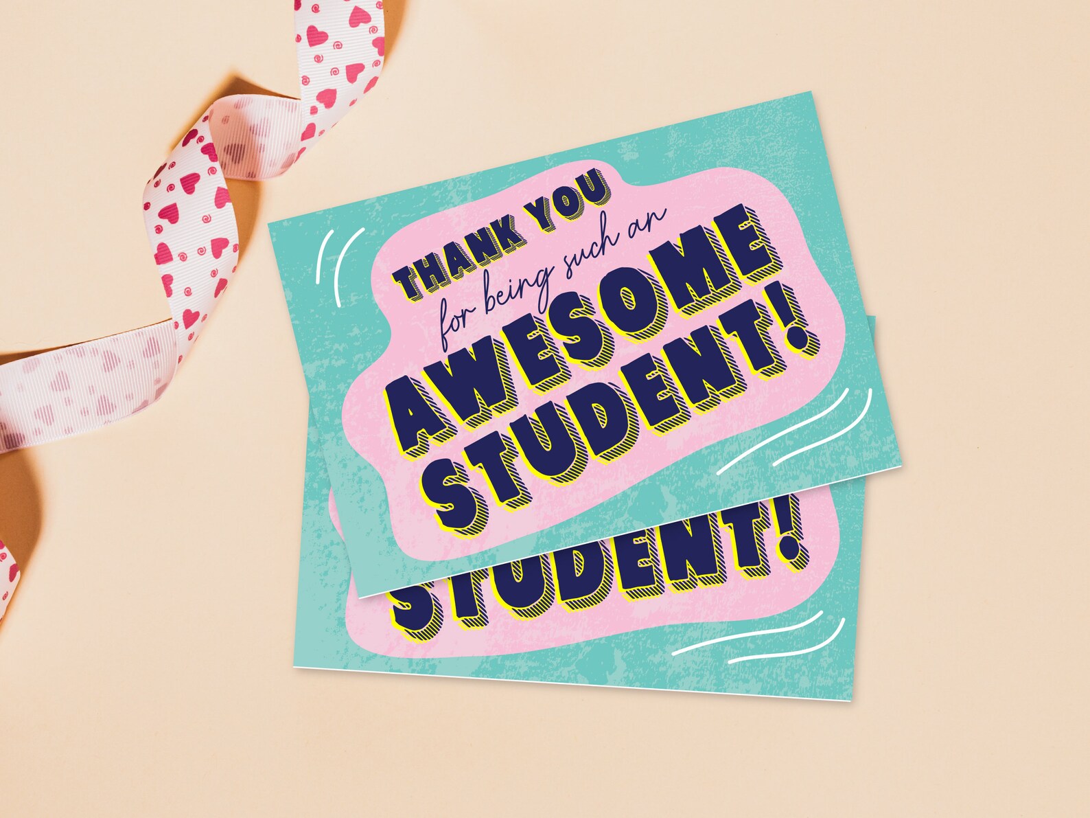 Student Appreciation Printable Tag, Graduation Gift, Awesome Student ...