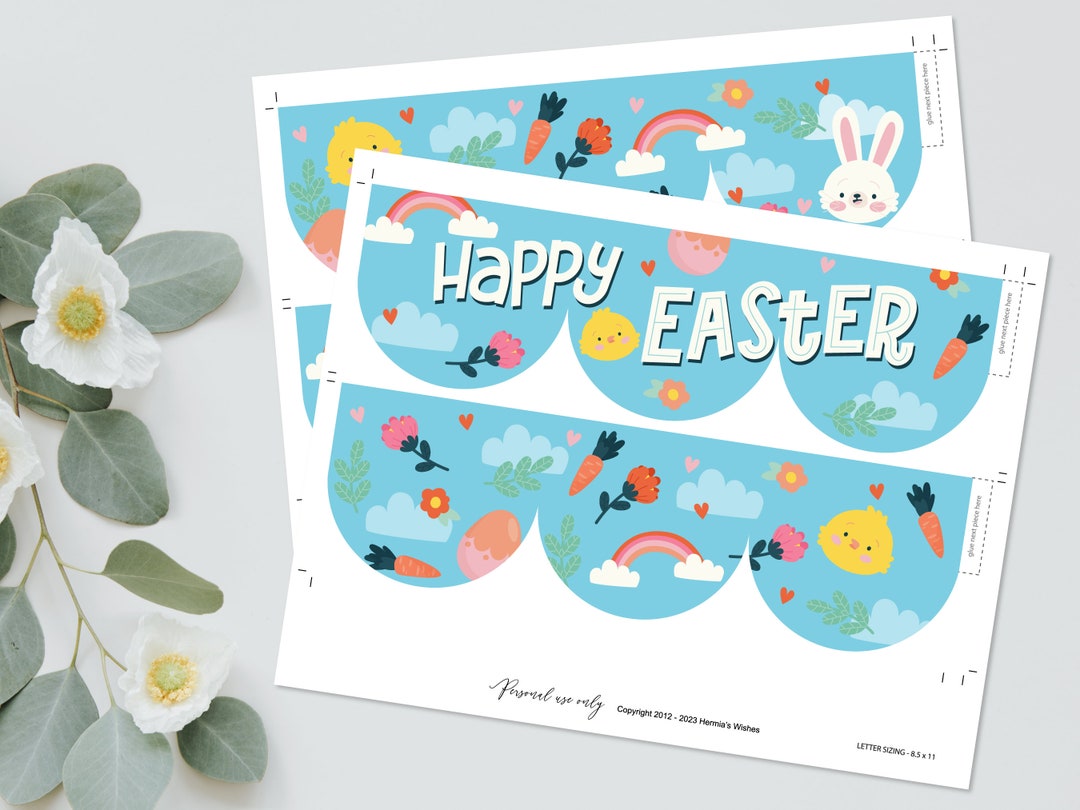 Easter Classroom Borders Printable, Easy Teacher Resources to Brighten ...