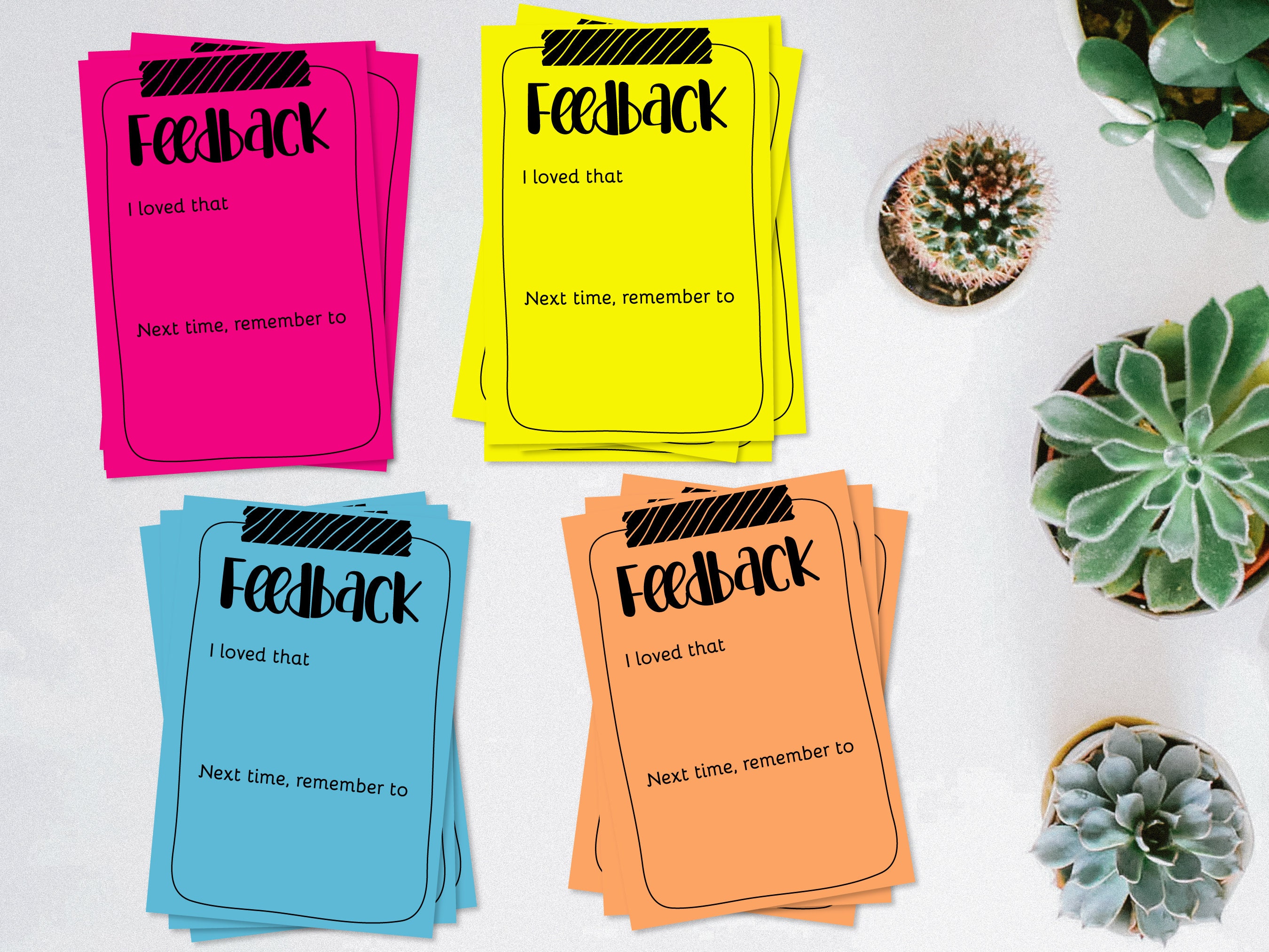 Teacher Feedback Slips for Students Work Printable, Classroom Resources ...