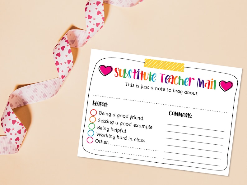 Teacher Resources Sub Binder Pack Printables, Substitute Teacher ...