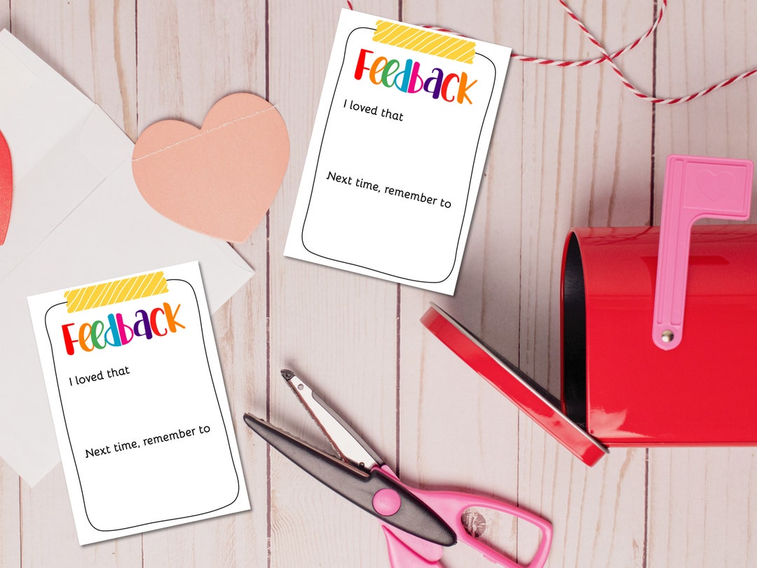 Teacher Feedback Slips for Students Work Printable, Classroom Resources ...