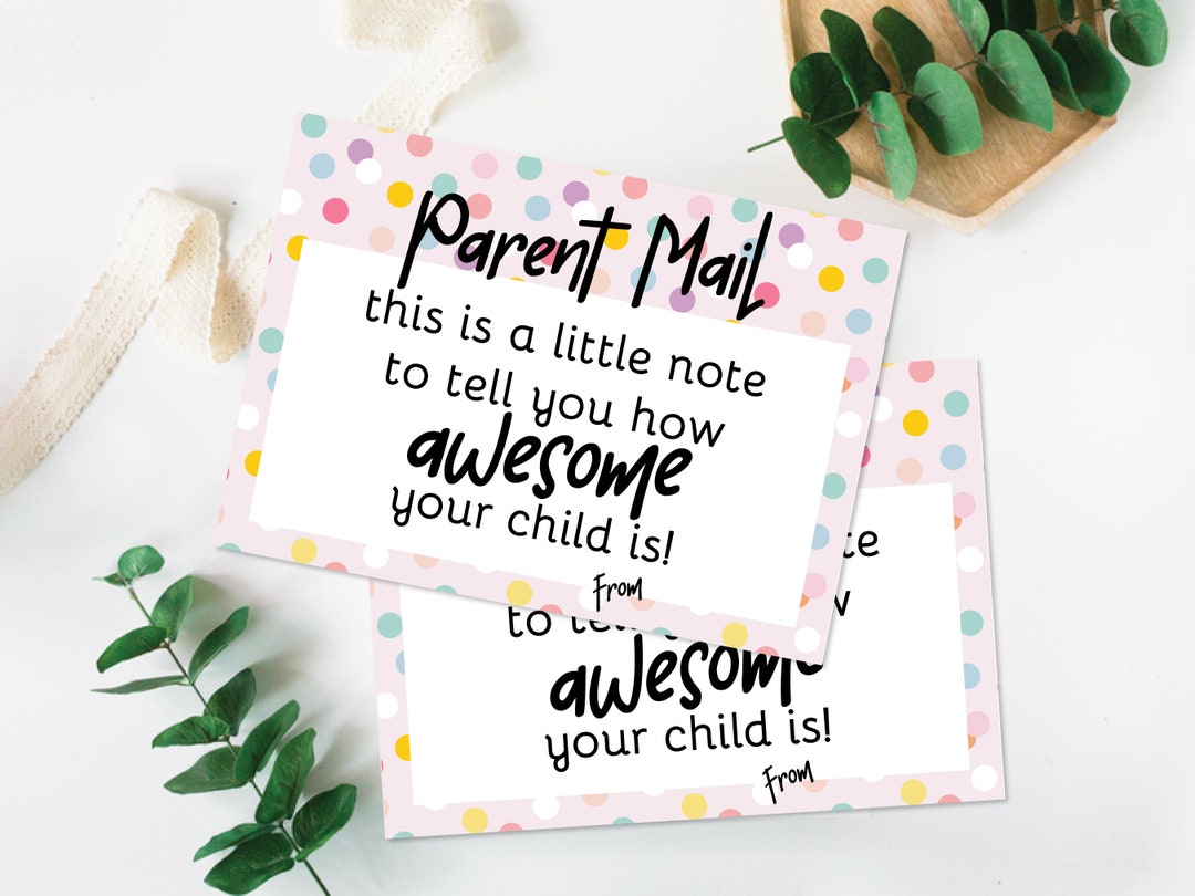 Parent Mail, Note From the Teacher, Teacher Report, Teacher Brag, Happy ...