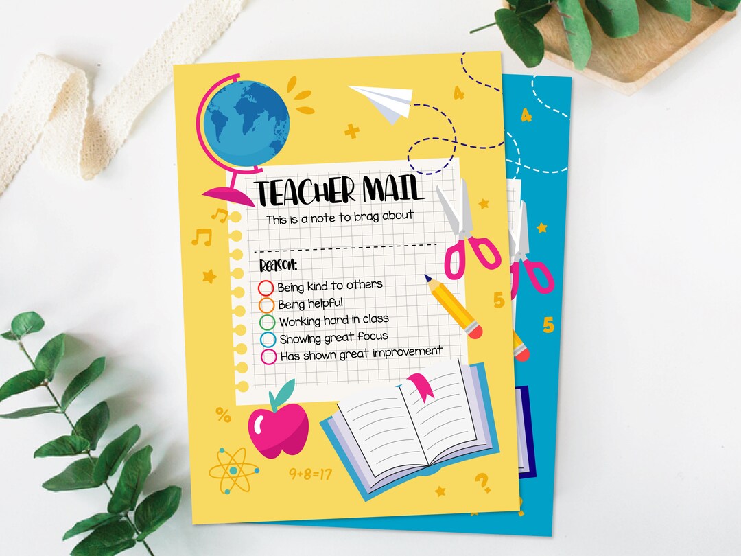 Fun Teacher Mail, Note From the Teacher, Teacher Report, Teacher Brag ...